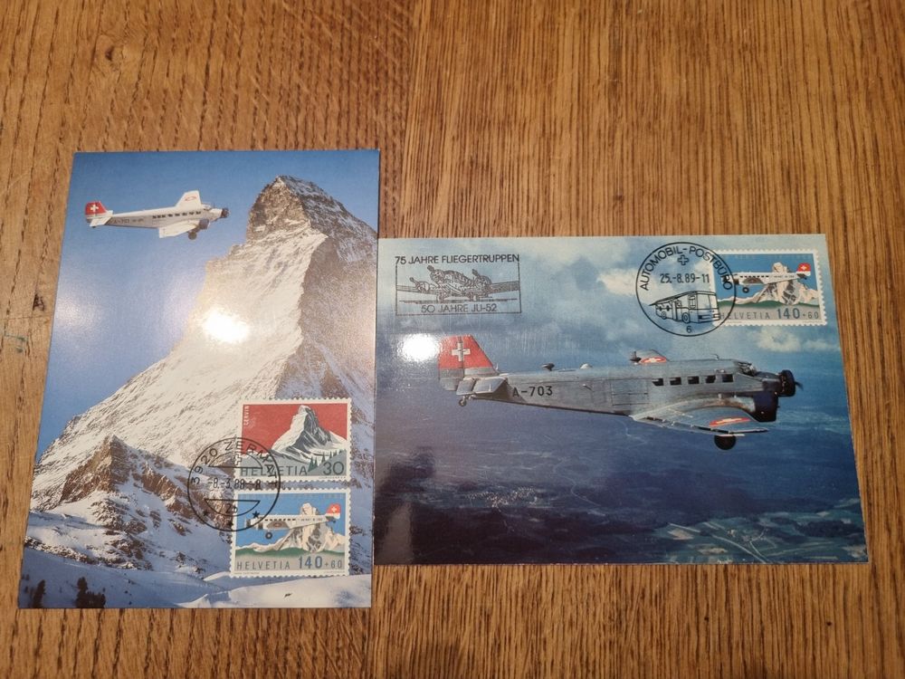 Maximumkarten Pro Aero Ju-52 (Gebraucht) in Arni AG für CHF 5 – mit Lieferung auf Ricardo kaufen