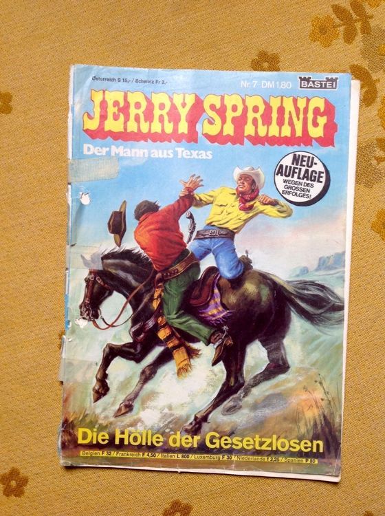 Jerry Spring Heft Nr 7. Neuauflage (Defekt) in Endingen für CHF 0.5 ...