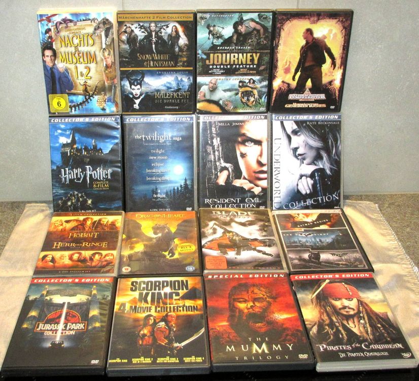 292 DVD Sammlung DVDs mehrfach Boxen grosses Film Vergnügen | Kaufen auf Ricardo