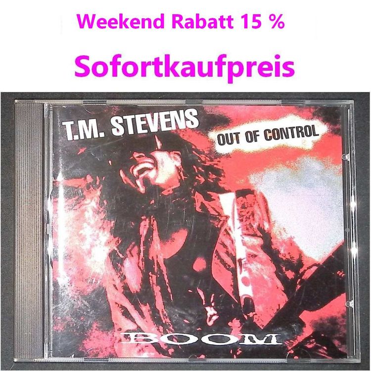 Boom T.M. Stevens - Out Of Contro1995 – CD Album (Gebraucht) in Russo ...