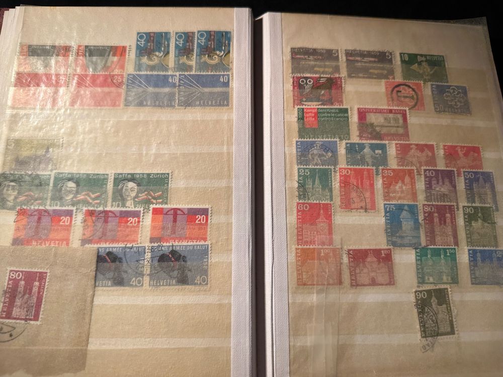 Interessantes Album Alt- Schweiz Pro Juventute Pro Patria+++ (Gebraucht ...