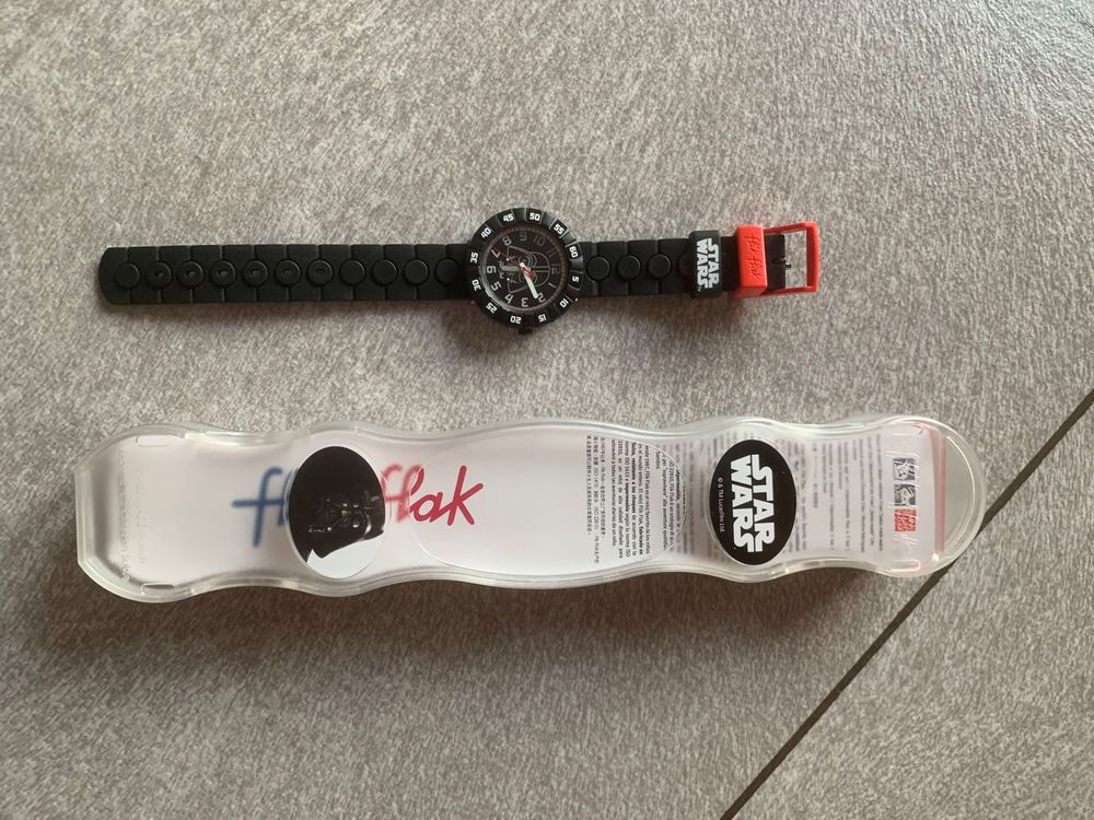 Kinderuhr Swatch Flik Flak - STAR WARS - schwarz | Kaufen auf Ricardo