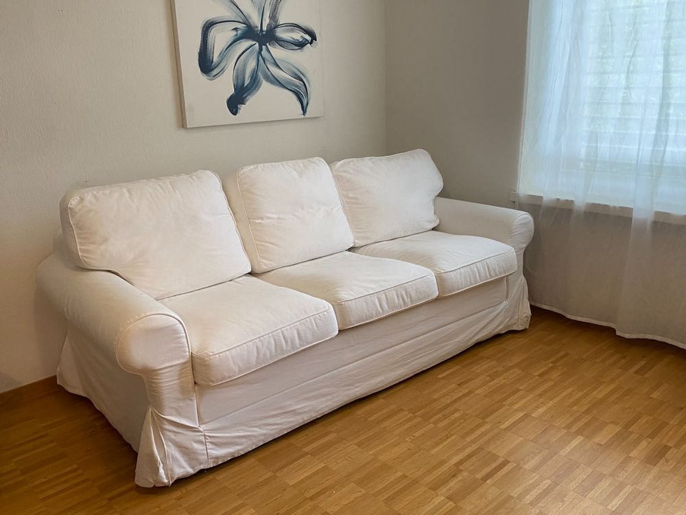 Ikea Ektorp - ausziehbares 3er Bettsofa | Kaufen auf Ricardo