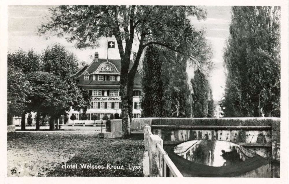 Lyss BE - Hôtel "Weisses Kreuz" (Gebraucht) in Niedergesteln für CHF 5 – mit Lieferung auf ...