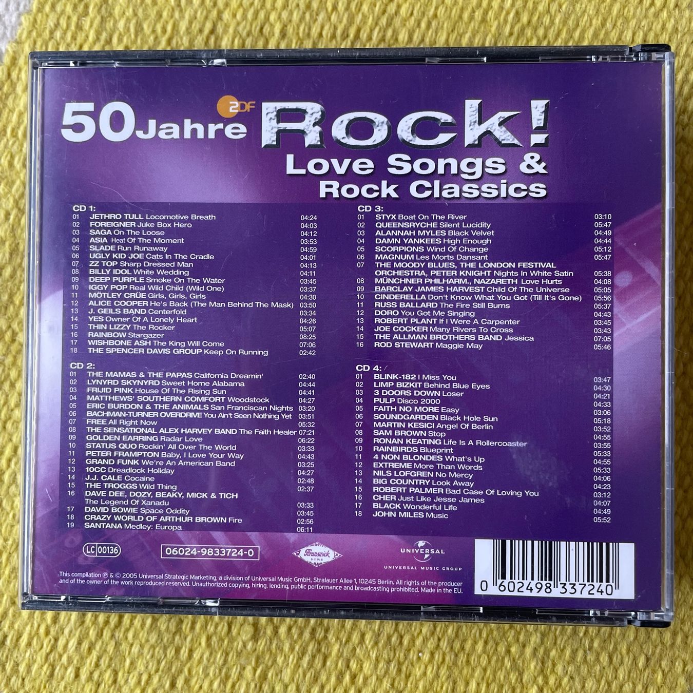 THOMAS GOTTSCHALK-4CD BOX SET 71LOVE SONGS&ROVK CLASSICS (Gebraucht) in ...