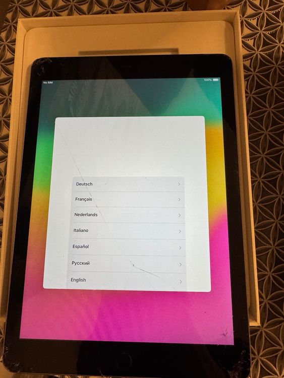 iPad 6 Wi-Fi + SIM (Gebraucht) in Visp für CHF 40 – mit Lieferung auf Ricardo kaufen