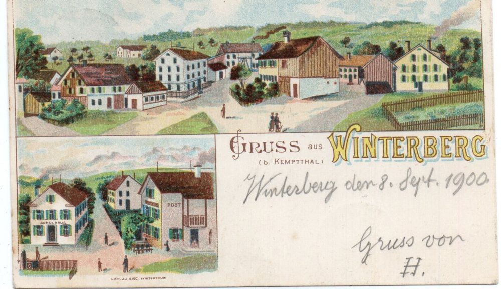 Gruss aus Winterberg Litho | Kaufen auf Ricardo