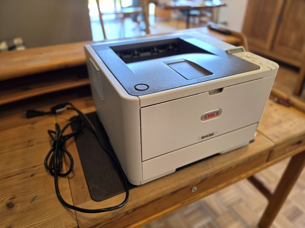 OKI B432dn Laser, Schwarz-Weiss, inkl. WLAN (Gebraucht) in Henggart für ...