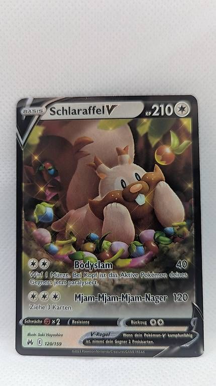 Schlaraffel V Ultra Rare Pokemon Karten Zenit der Könige (Gebraucht) in ...