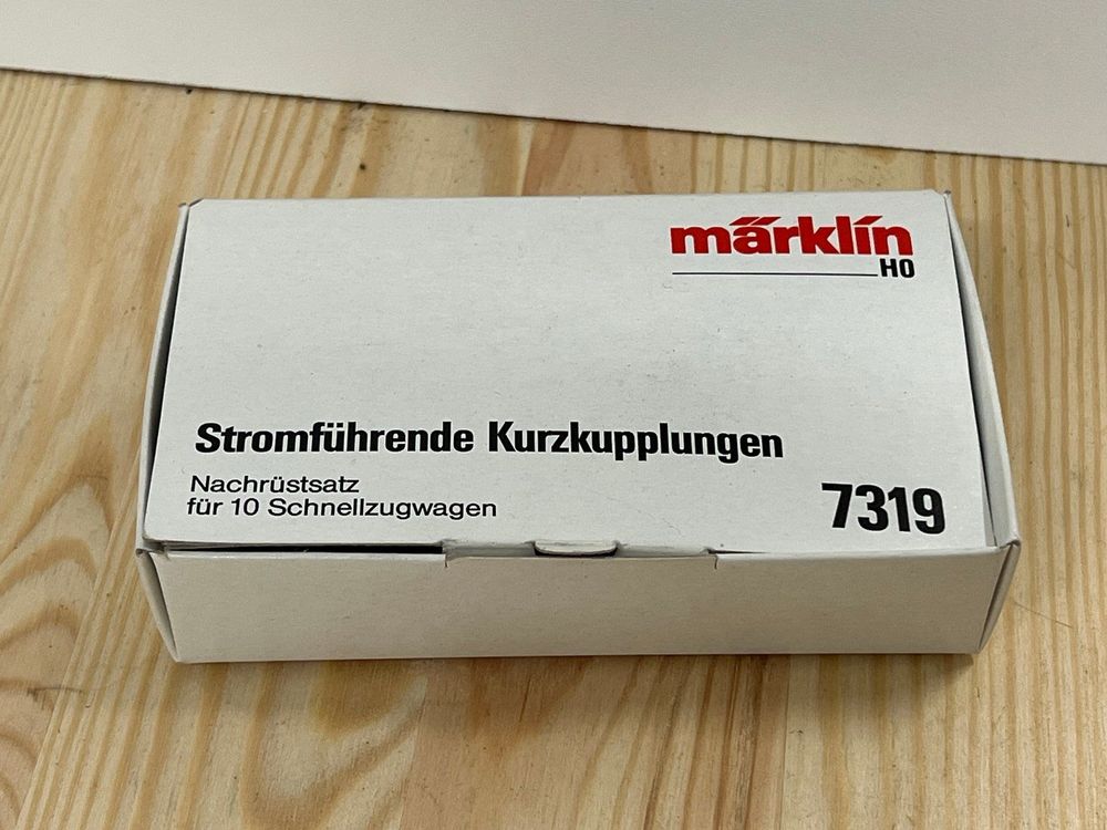7319 Strom führende Kurzkupplungen / Märklin 10 Stück Inhalt (Neu ...