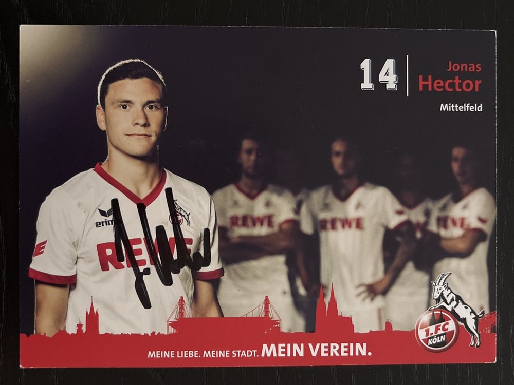 Jonas Hector Autogrammkarte 1.FC Köln (Gebraucht) in Uetendorf für CHF 5 – mit Lieferung auf ...