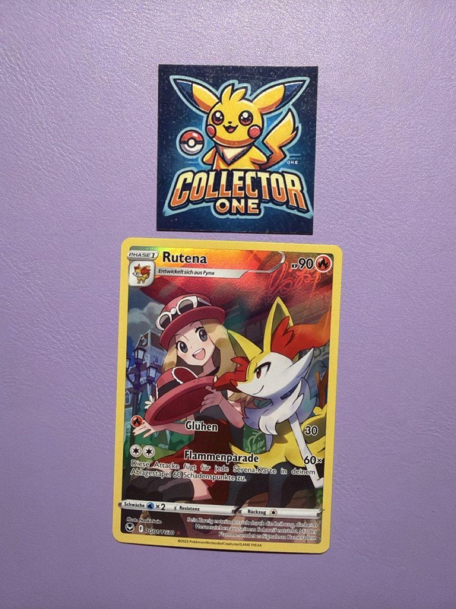 Pokemon Rutena Trainer Gallery Rare Top Karte 2022 (Neu (gemäss ...