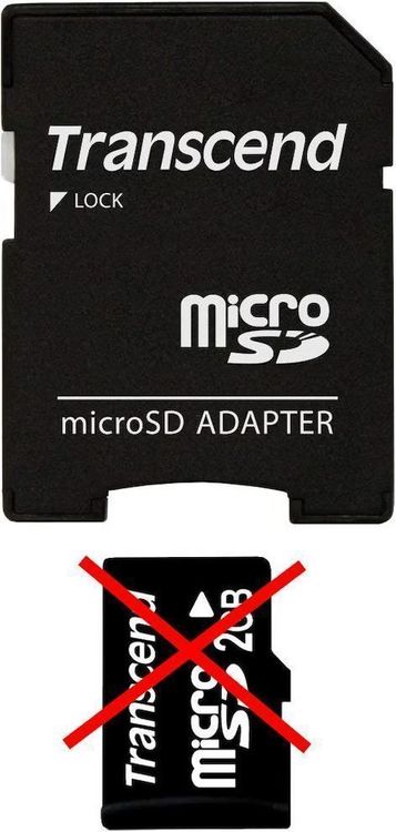 Transcend MicroSD-Adapter (Gebraucht) in Pfäffikon ZH für CHF 1 – mit ...
