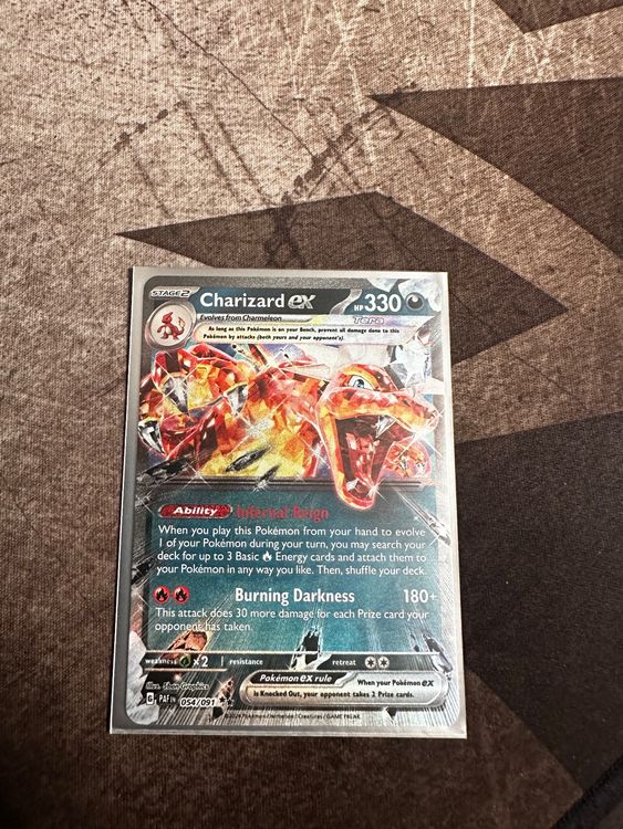 Paldean Fates: Charizard EX - PAF 054 NM/M | Kaufen auf Ricardo
