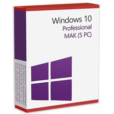 Windows 10 Pro MAK (5 PC) Product Key (Gebraucht) in für CHF 18.5 – mit ...
