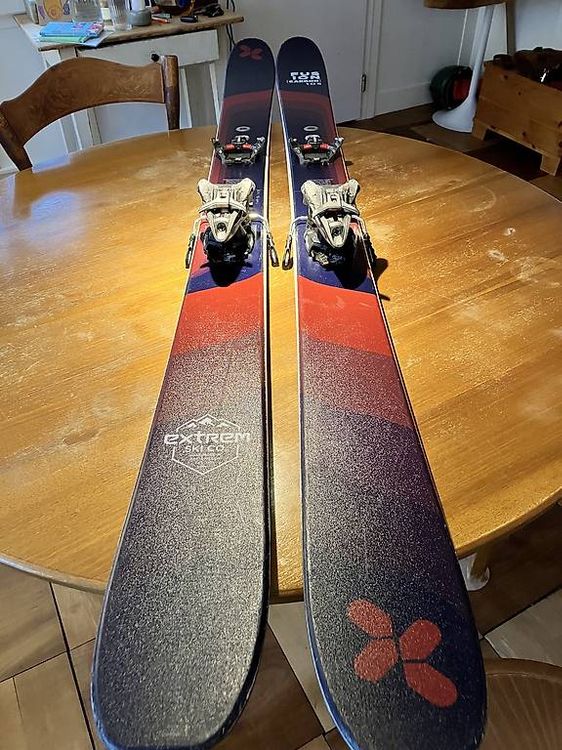 EXTREM Fusion 186 Tourenski /Marker KingPin 13 +Felle+Eisen (Neu ...