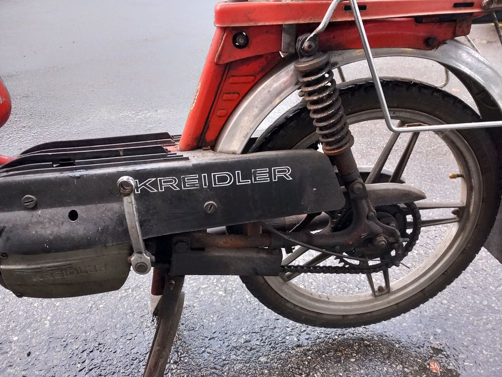 Scheunenfund Mofa Kreidler Flory MF21 ab Platz (Defekt) in Kerns für CHF 322 – nur Abholung auf ...