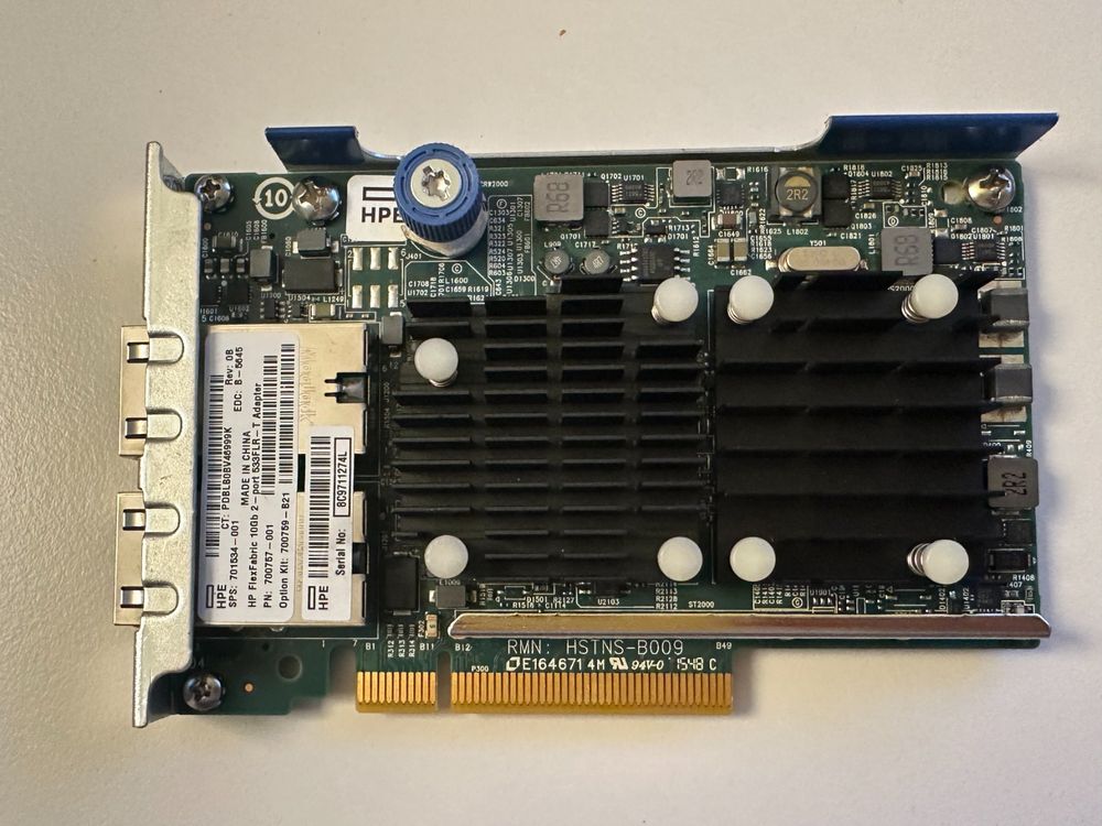 HPE FlexFabric 10Gb 2-port 533FLR-T Adapter, 700759-B21 (Gebraucht) in ...