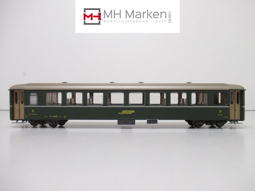 Bemo 3250 162 Personenwagen 2.Klasse RhB DC GS H0m | Kaufen auf Ricardo