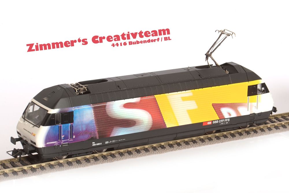 ROCO SBB Lok Re 460, «DRS» 469506, H0, WS, OVP | Kaufen auf Ricardo