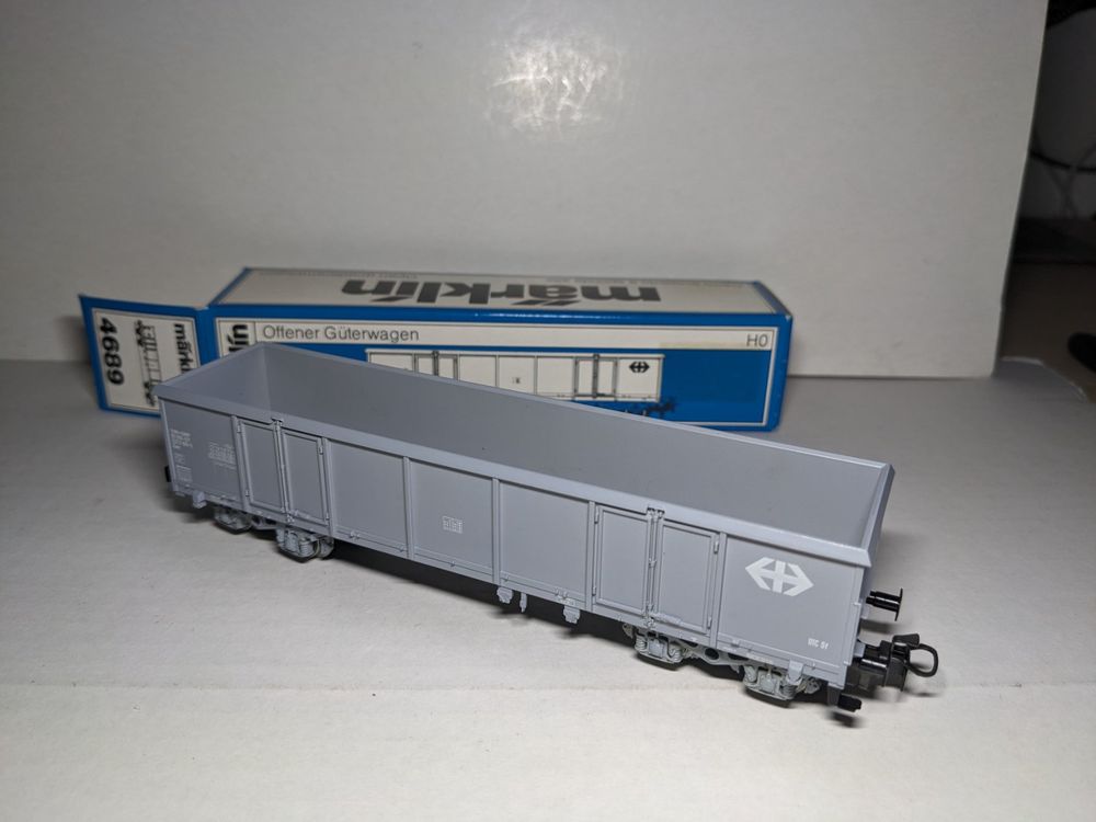 Märklin 4689 SBB Offener Güterwagen Eaos Grey (D'occasion) à Gland pour ...