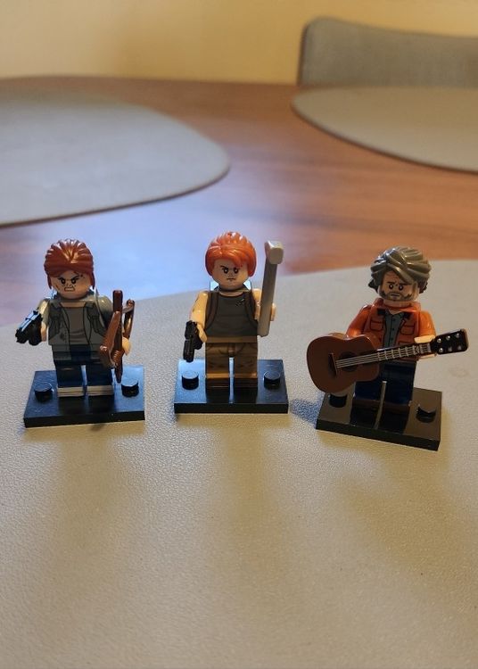 The Last Of Us Part 2 Minifigure Lot - Joel, Ellie, Abby (Neu und originalverpackt) in ...