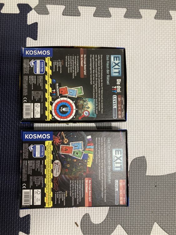 2 x Exit game: Das Haus der Rätsel & Tür zwischen 52 (Neu (gemäss ...