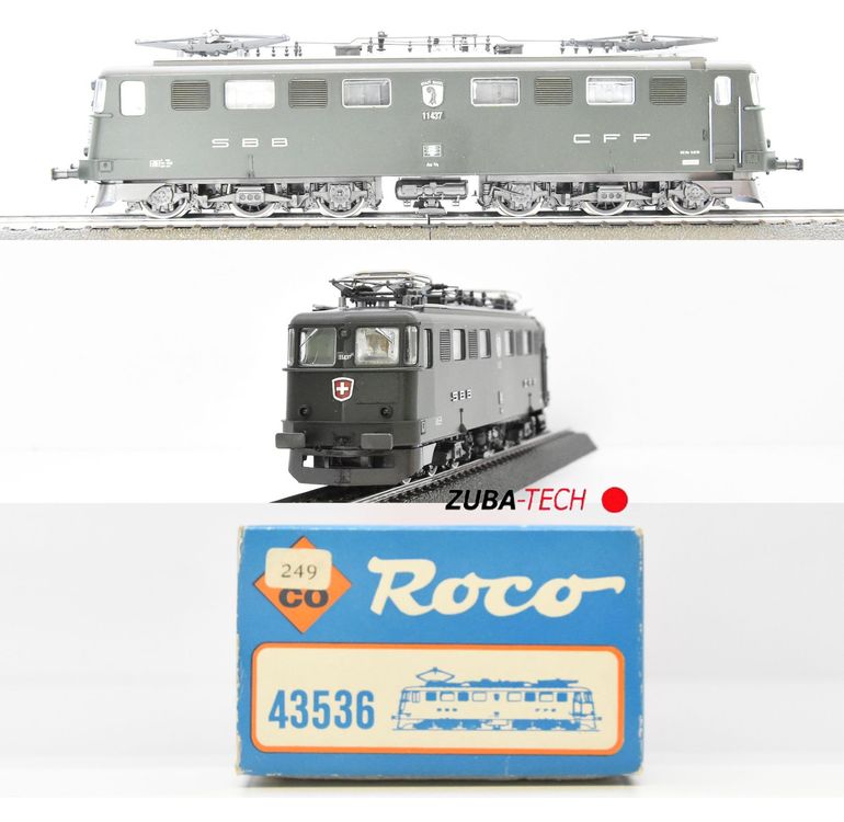 Roco 43536 E-Lok Ae 6/6 Stadt Basel SBB H0 GS Analog OVP | Kaufen auf Ricardo