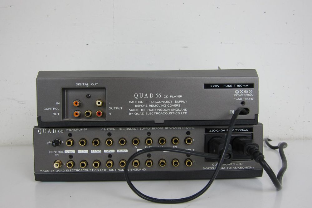 Quad 66 Preamplifier and CD-player defekt (Defekt) in Fahrweid für CHF ...