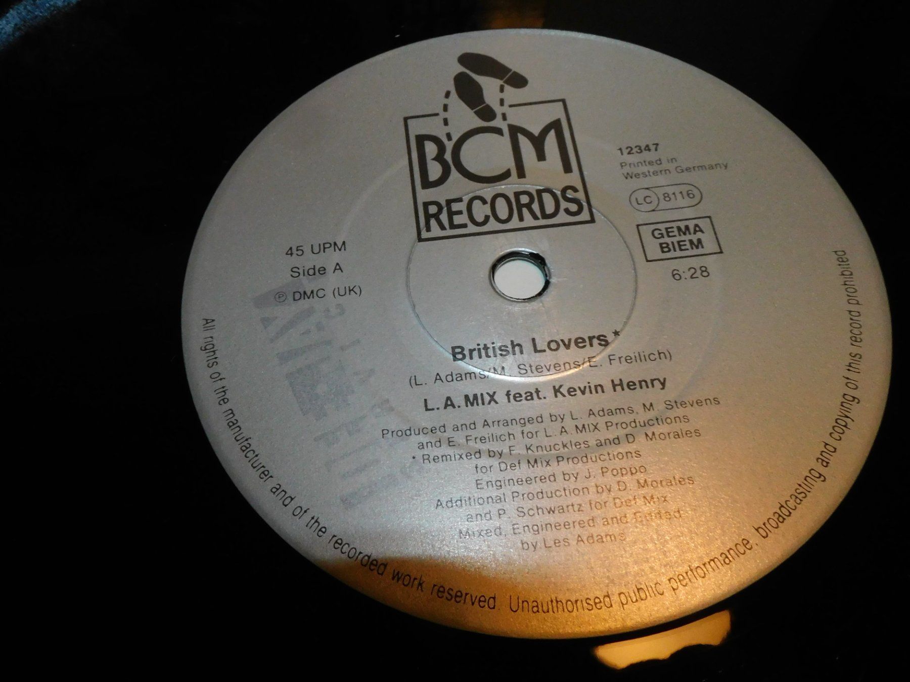 LP Schallplatte Kevin Henry Love Together - Remix House (Gebraucht) in ...