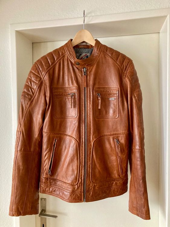 Pepe Jeans Biker Lederjacke | Kaufen auf Ricardo