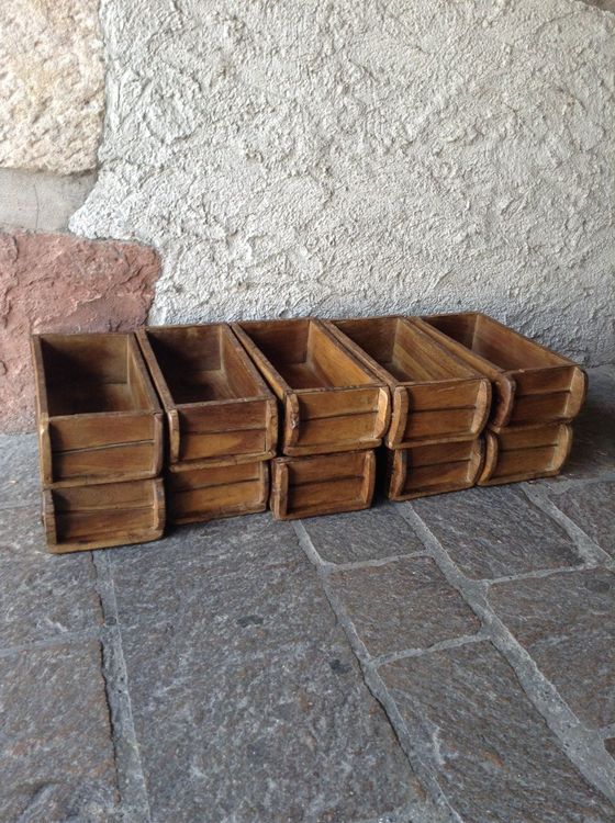 Alte Ziegelformen Aus Holz
