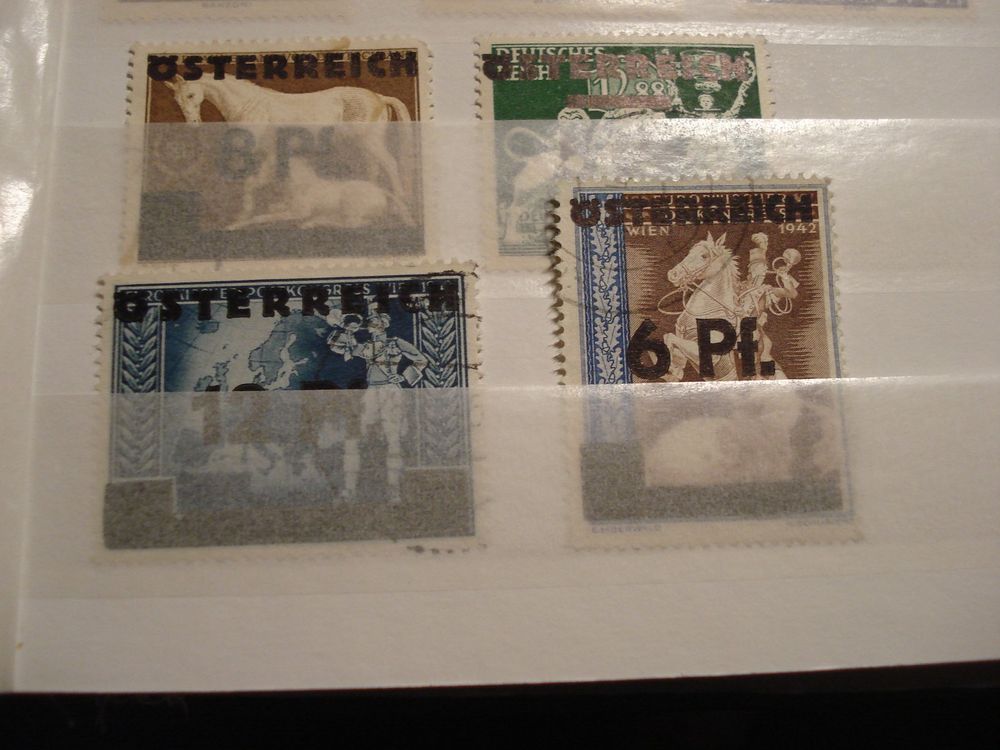 Satz Dt. Reich, Überdruck Österreich o, 1945 (Gebraucht) in Niederwil AG für CHF 7 – mit ...