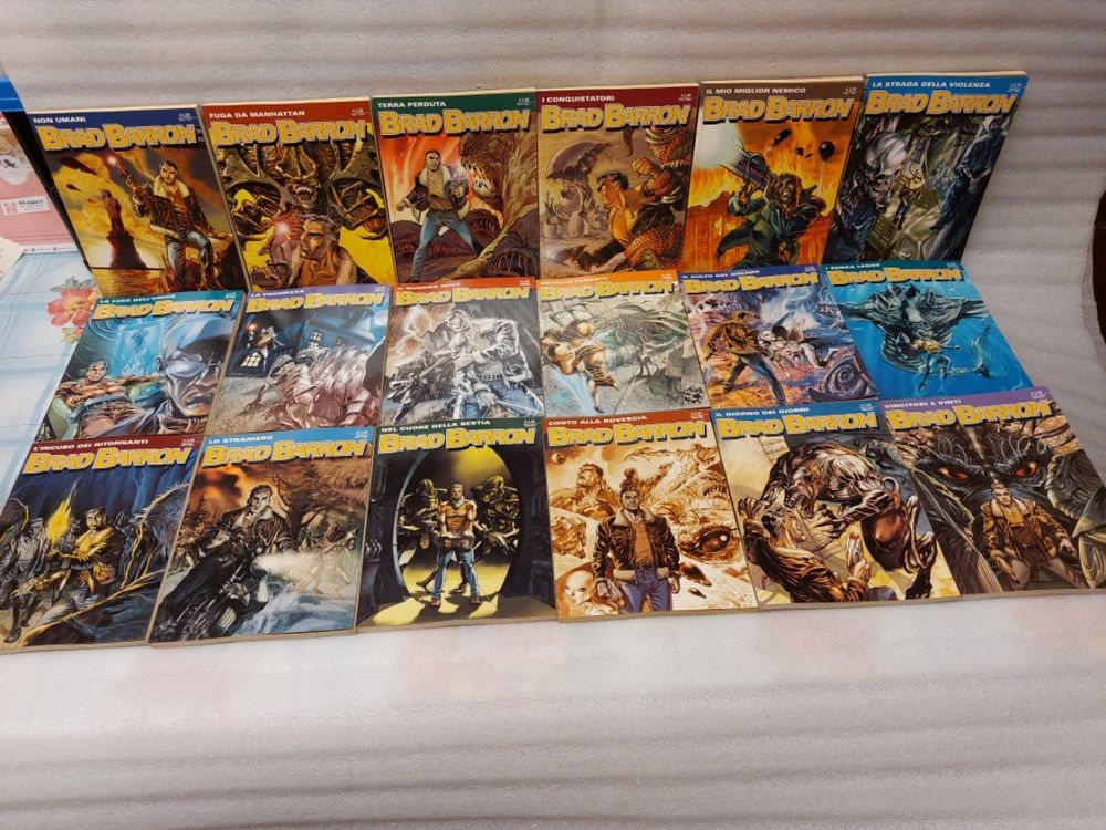 BRAD BARRON fumetti serie completa da Nr. 1 > 18 (Gebraucht) in Pambio ...
