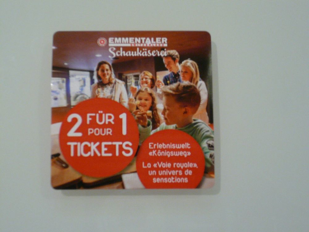 2 für 1 Eintritt Schaukäserei, Königsweg (Neu (gemäss Beschreibung)) in Sirnach für CHF 2 – mit ...