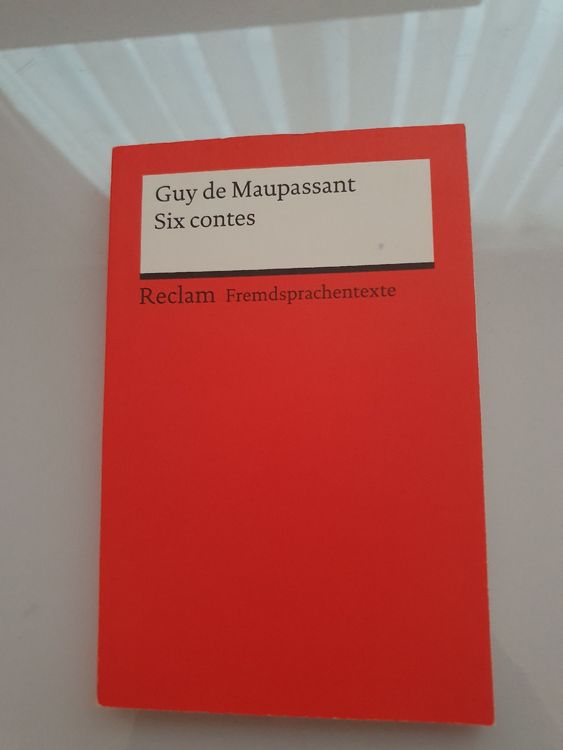 Six contes von Guy de Maupassant (D'occasion) à Bern pour CHF 1 – avec ...