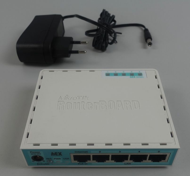 MikroTik RB750GR3 hEX Routerboard (Gebraucht) in Muhen für CHF 22 – mit ...
