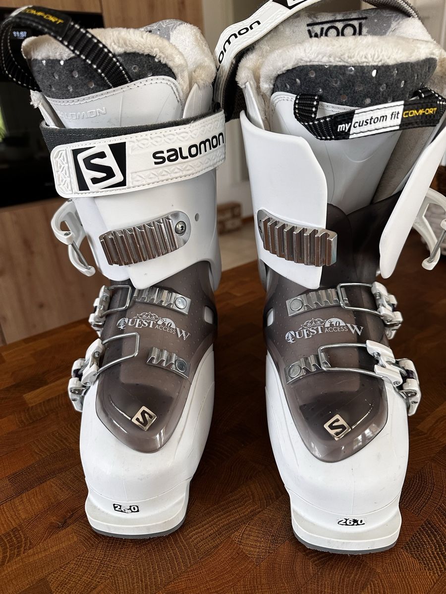 Bottes de ski Salomon Quest Access 60W, taille 26.0 (Neu (gemäss ...