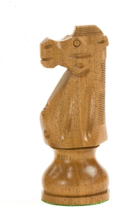 XXL - SCHACHFIGUR SPRINGER - PALISANDER, 15 CM (Neu und ...