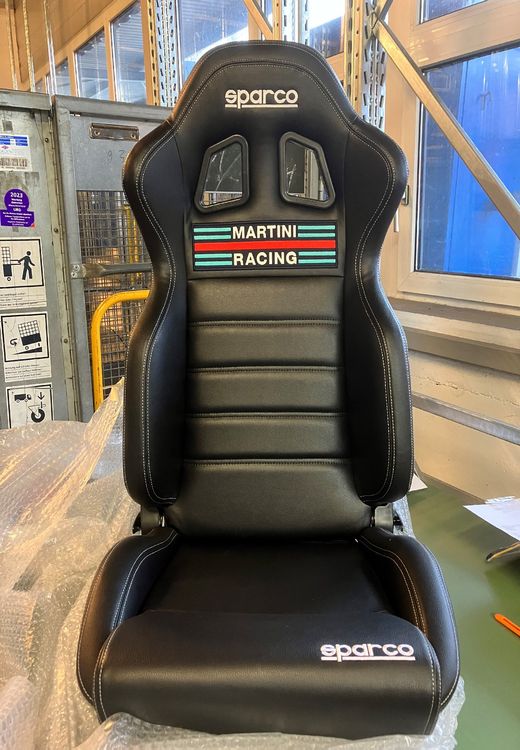 Sparco Tuning Sitz R100 Martini Racing (NEU Einzelstück) (Neu (gemäss ...
