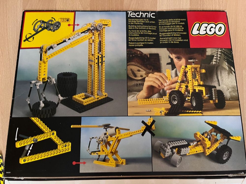 Lego Technik Universalkasten 8090 mit Bauanleitung | Kaufen auf Ricardo
