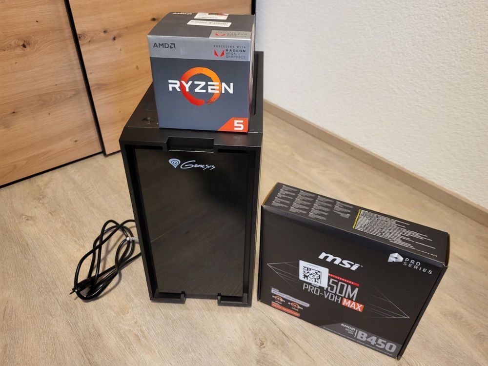 Office PC (Ryzen 5 2400G, 256GB NVMe, 32GB) | Kaufen auf Ricardo