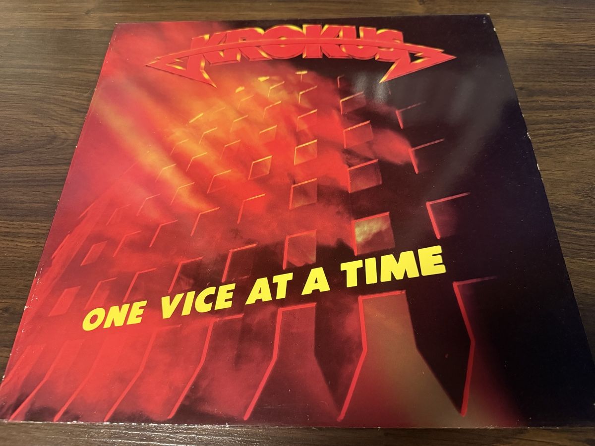 Krokus - One Vice At A Time LP - Swiss Hard Rock Album (Gebraucht) in ...