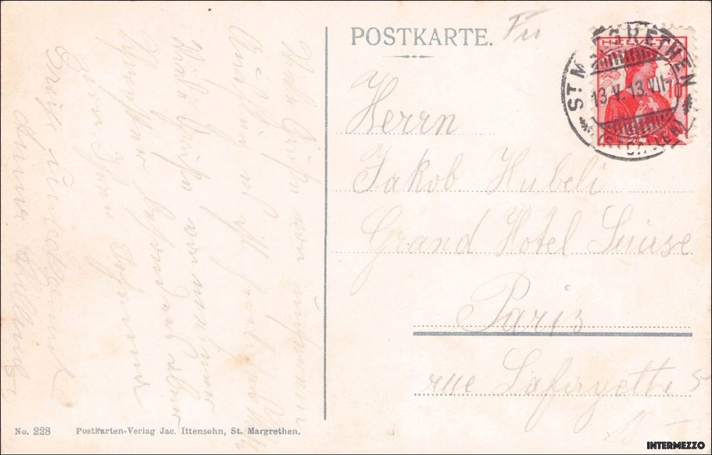 St. Margrethen SG // 1913 Rheintal (Gebraucht) in Basel für CHF 13 – mit Lieferung auf Ricardo ...