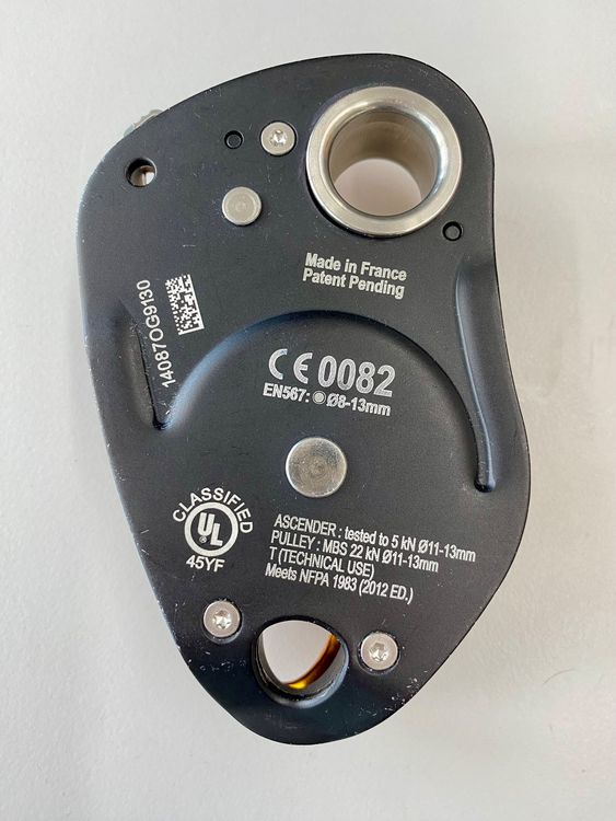 Petzl P51A PRO TRAXION Umlenkrolle mit Rücklaufsperre (Gebraucht) in ...