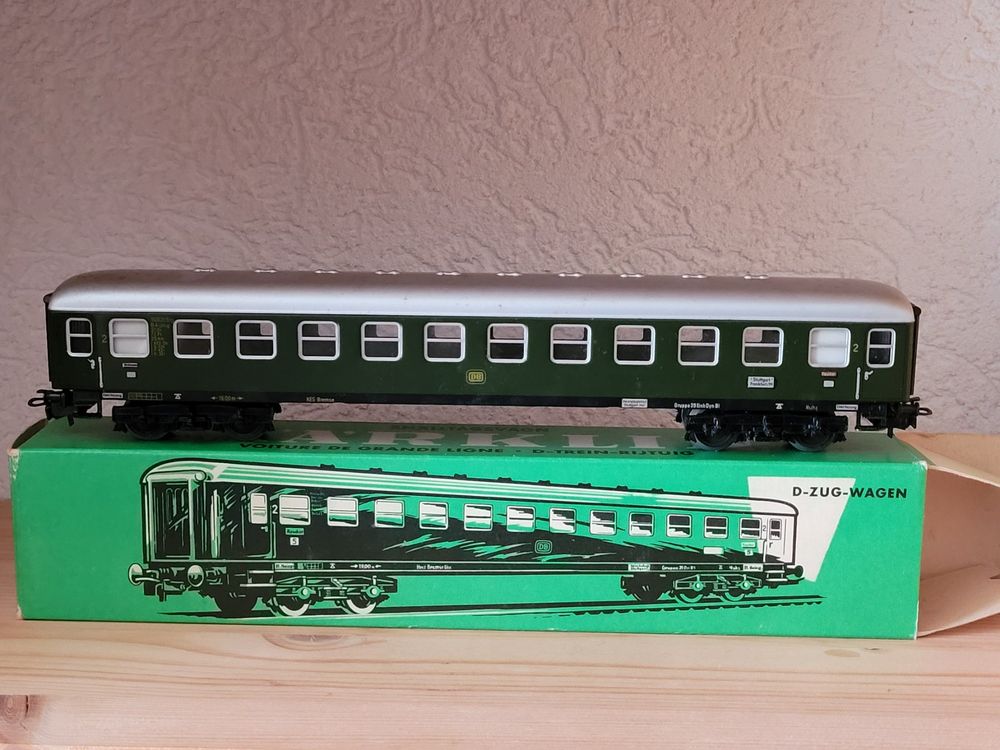 Märklin H0 4022 - D-Zug-Wagen DB grün (1959-1960) - mit OVP | Kaufen auf Ricardo
