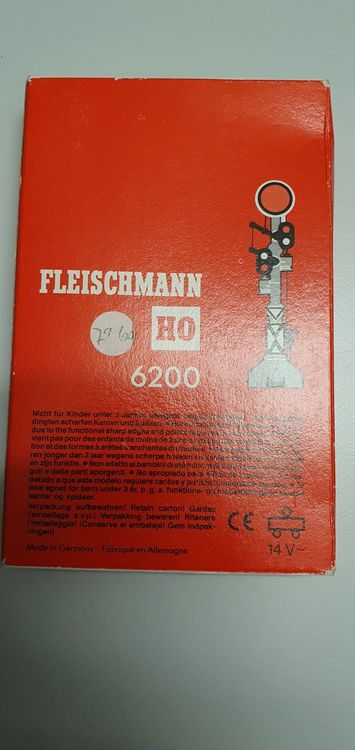 FLEISCHMANN 6200 H0 Form-Vorsignal neuwertig mit OVP | Kaufen auf Ricardo