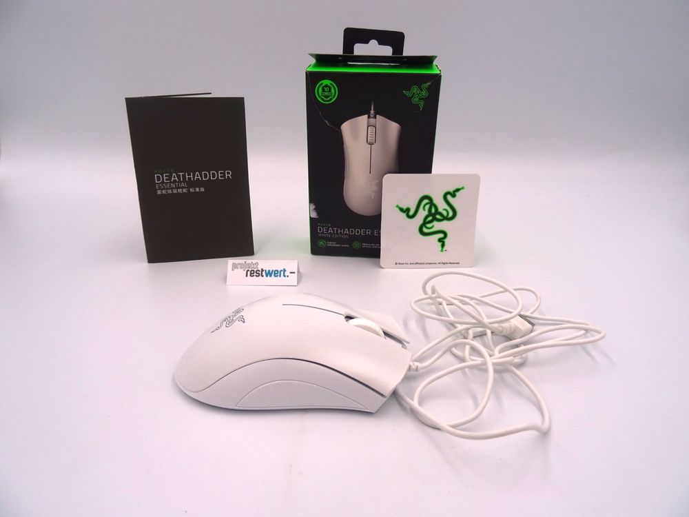 Deathadder Essential Maus White Edition von RAZER | Kaufen auf Ricardo