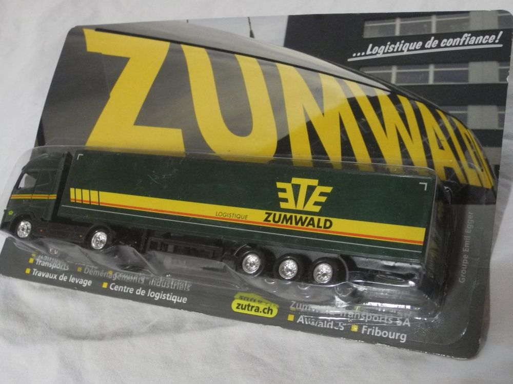 VOLVO SATTELZUG SONDERMODELL ZUMWALD EMIL EGGER 1:87 MIB | Kaufen auf ...