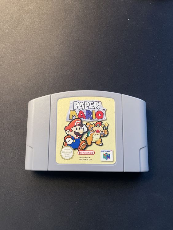 Paper Mario - Nintendo 64 N64 - Top Zustand! Selten (Gebraucht) in Baar ...